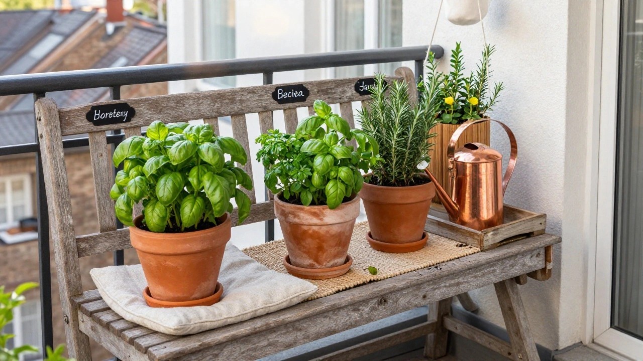 21 Charming Balcony Herb Garden Ideas For Apartment Living